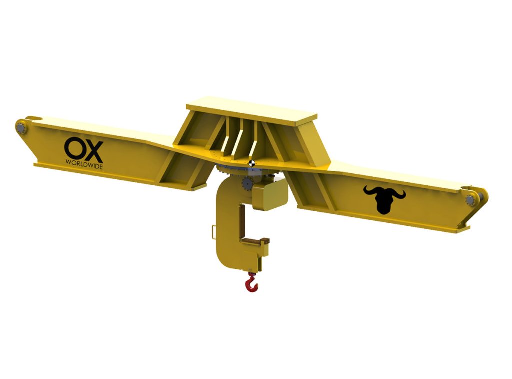 Swivel lifting Beam + J Hook | OX & RUD Heavy Lifting Equipment