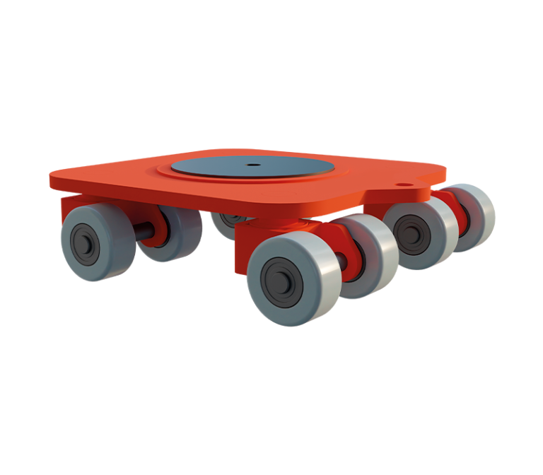Rotating Transport Trolleys OX & RUD. The Best Option